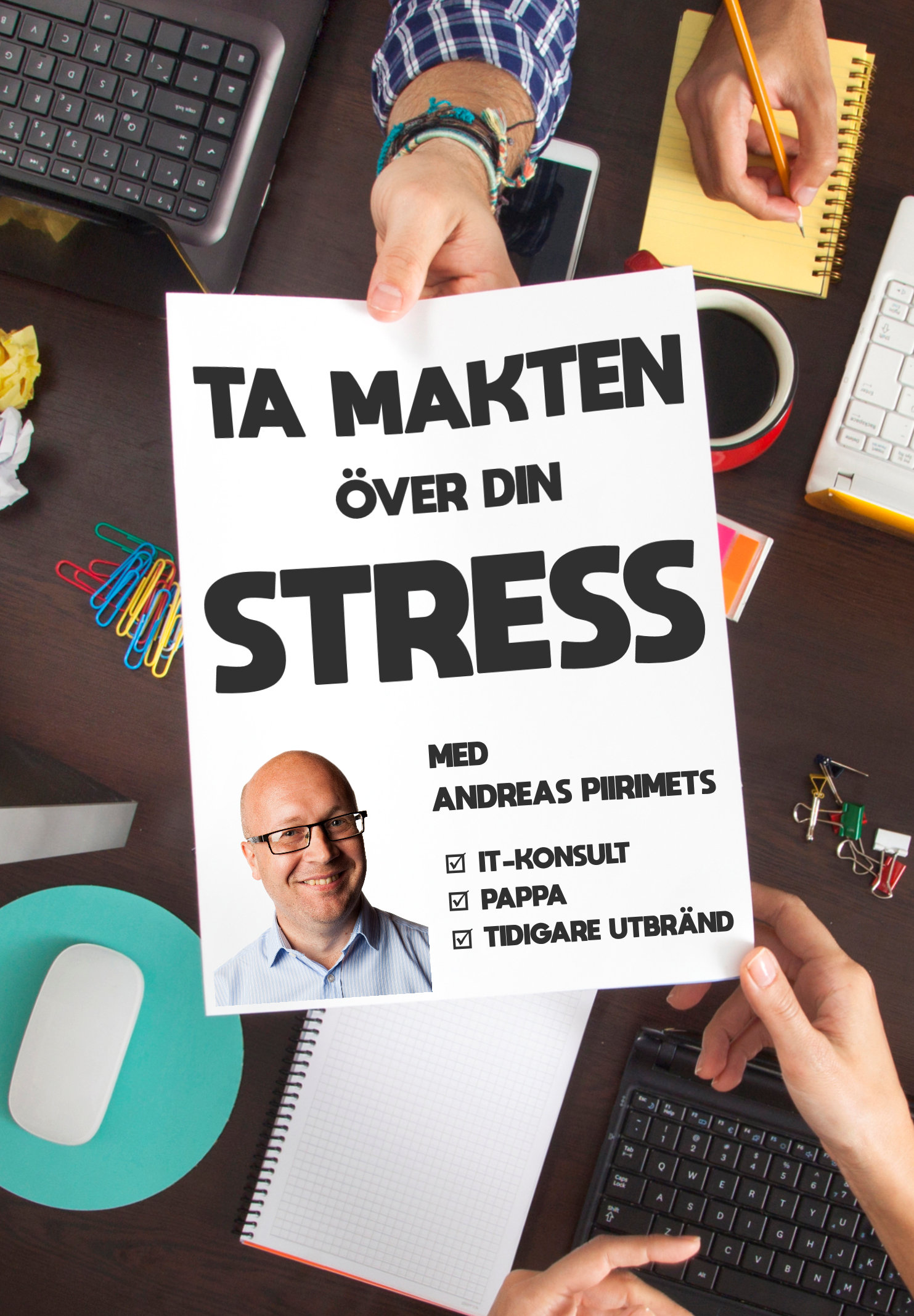 Om Andreas Piirimets - Föreläsare om stress och utmattning